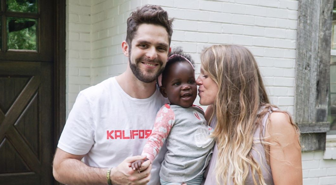 Thomas Rhett And Lauren Akins Welcome Adopted Daughter Willa Gray Akins