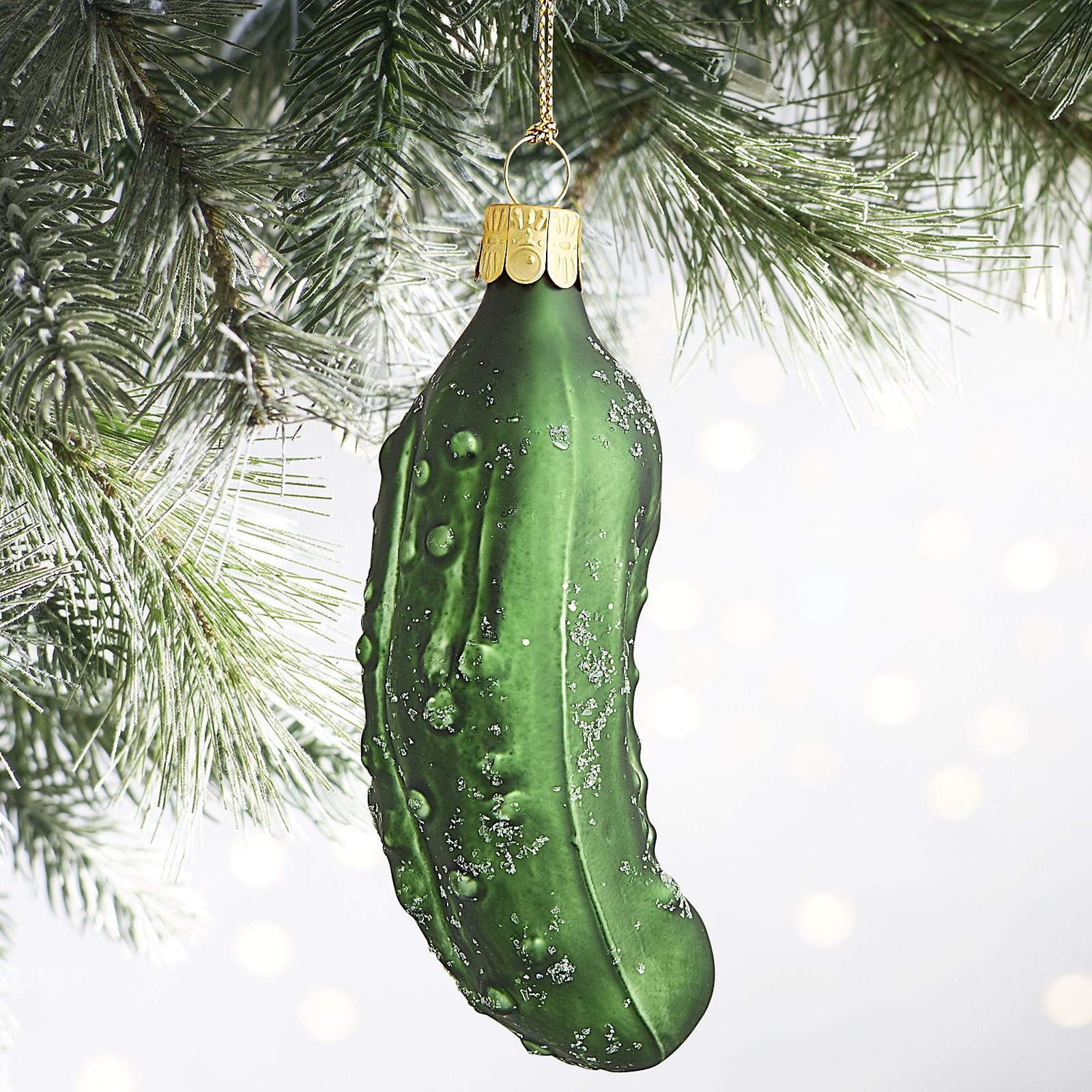 History Of The Pickle Christmas Ornament Tradition