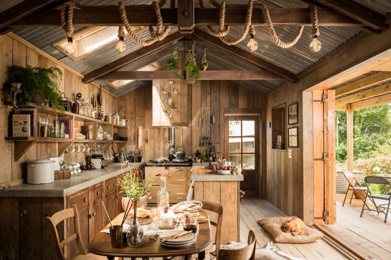 Get Ready to Fall In Love with This Gloriously Rustic Tiny Cabin