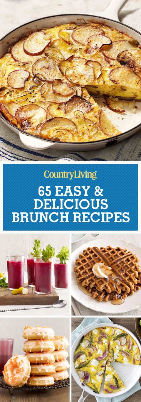 75 Easy Brunch Recipes - Best Brunch Menu Ideas - Country Living