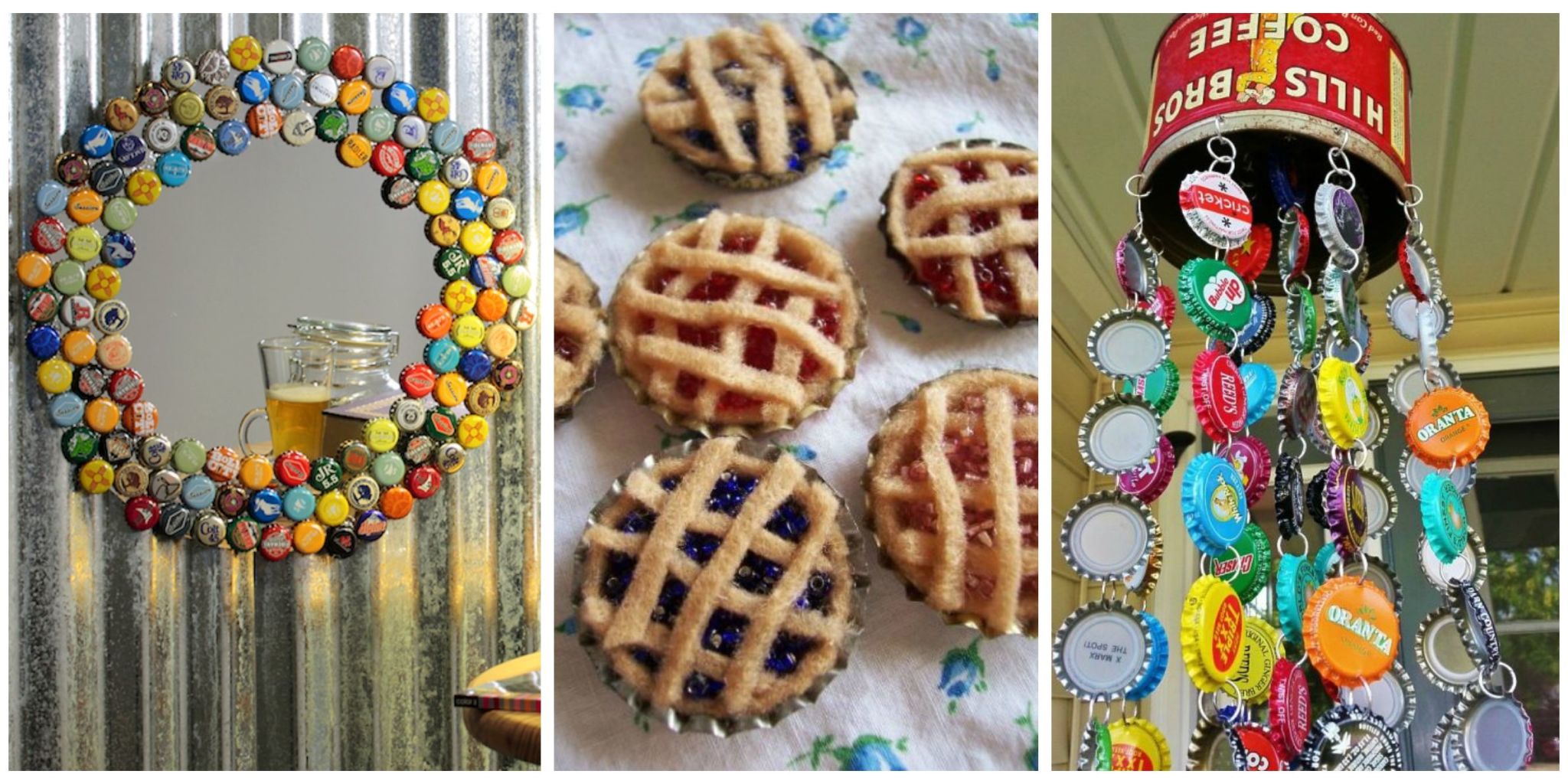 Using Plastic Bottle Caps Craft Ideas