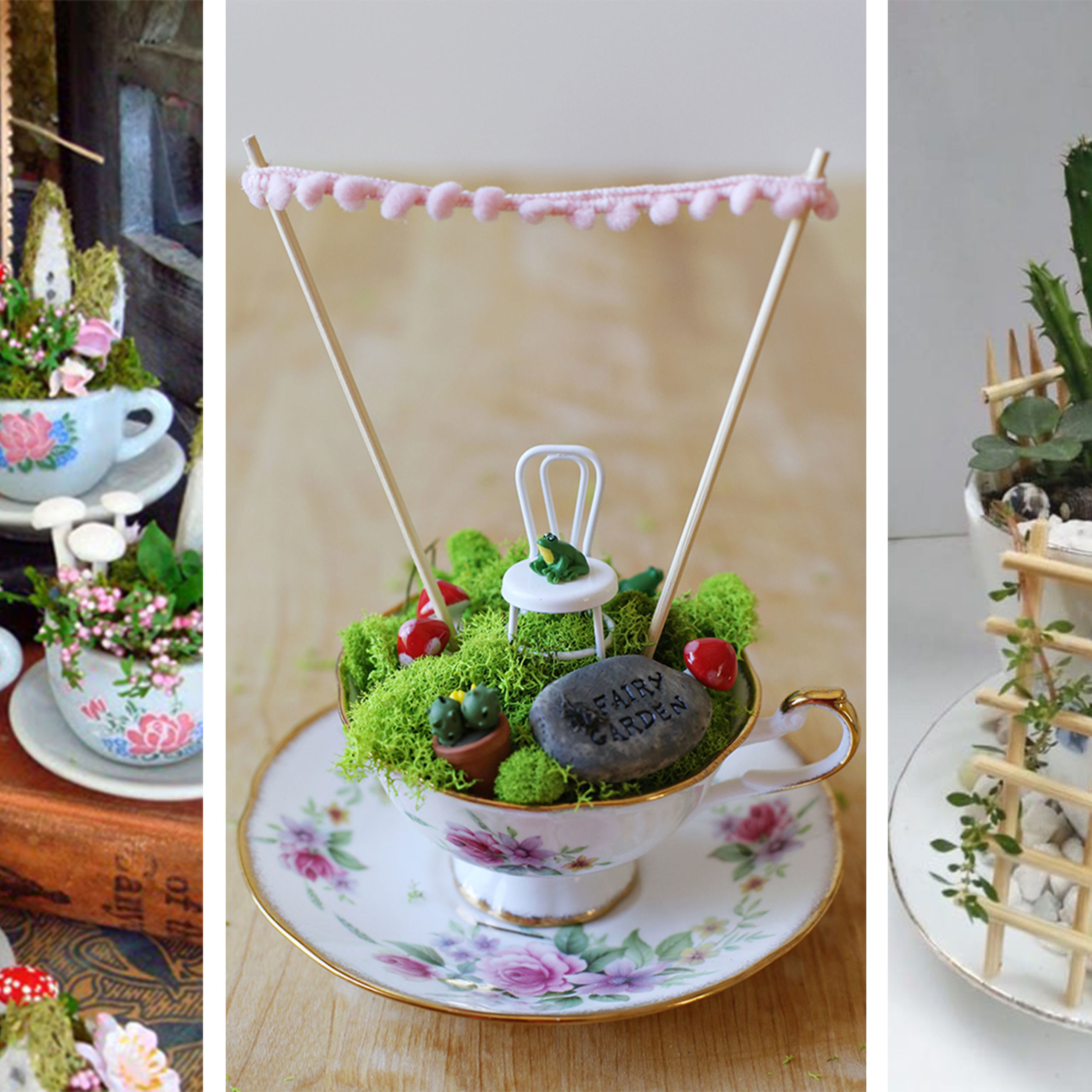 Cup And Saucer Crafts Ideas